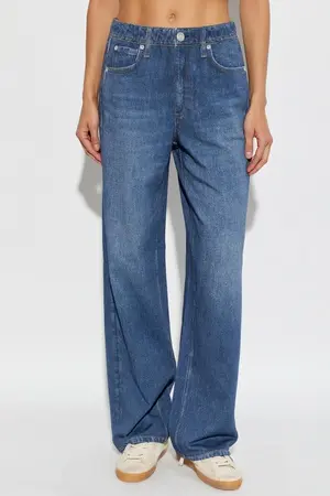 Rag & Bone Jeansu" Effect Wide-leg Trousers