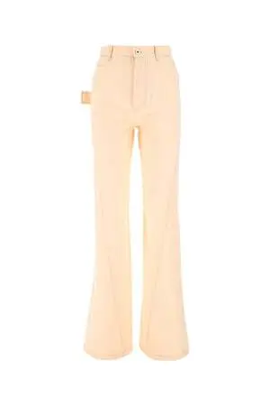 Bottega Veneta Cotton Wide Leg Trousers