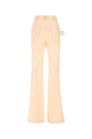 Bottega Veneta Cotton Wide Leg Trousers