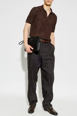 FERRAGAMO Foster Loafers With Horsebit Buckle - Brown