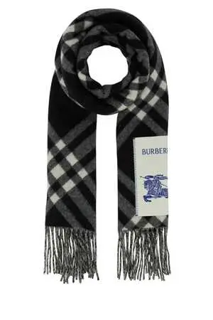 Burberry Embroidered Cashmere Scarf - Multicolor