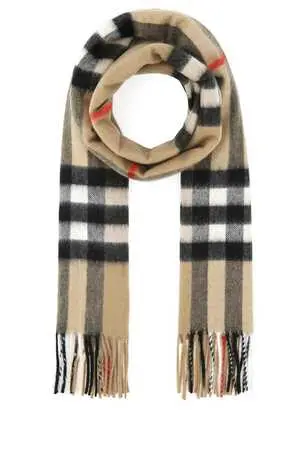 Burberry Embroidered Cashmere Scarf - Multicolor