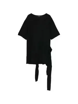 LIMI FEU Asymmetrical Jersey T-shirt