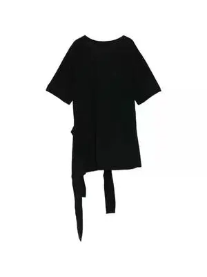 LIMI FEU Asymmetrical Jersey T-shirt