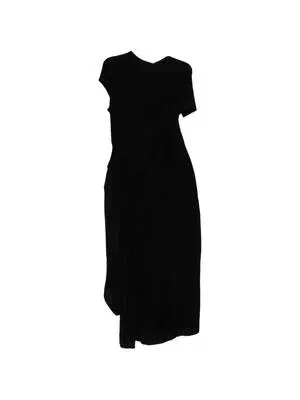 LIMI FEU Asymmetric Knot-detail Dress
