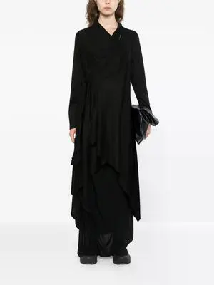 LIMI FEU Asymmetric Open-front Coat