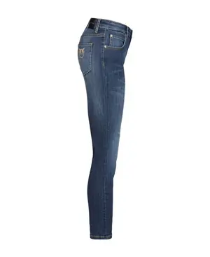 Pinko Sabrina Cropped Skinny Jeans - Blue