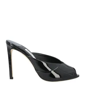 JIMMY CHOO Brigitte Slip-on Mules - Black
