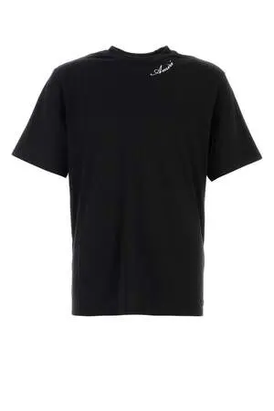 Amiri Cotton And Modal Oversize T-shirt - Black