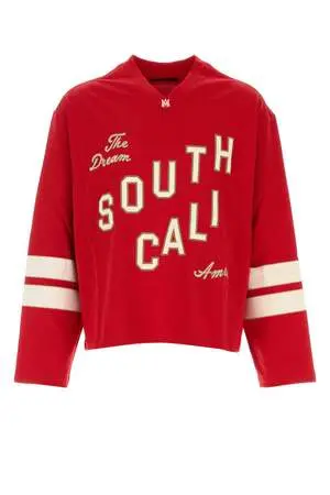 Amiri Cotton Oversize T-shirt - Red
