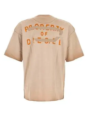 DIESEL® Antiqued Cotton T-look T-shirt