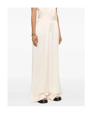 BLAZÉ MILANO High-waisted Wide-leg Trousers
