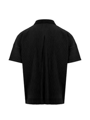 Issey Miyake Homme Plissé Monthly Colors May Pleated Shirt - Black