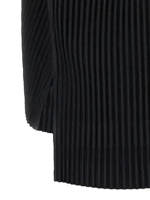 Issey Miyake Homme Plissé Monthly Colors May Pleated Shirt - Black