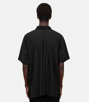 Issey Miyake Homme Plissé Monthly Colors May Pleated Shirt - Black