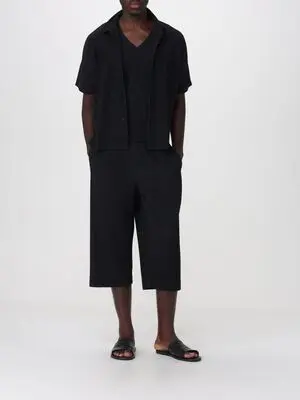 Issey Miyake Homme Plissé Monthly Colors May Pleated Shirt - Black