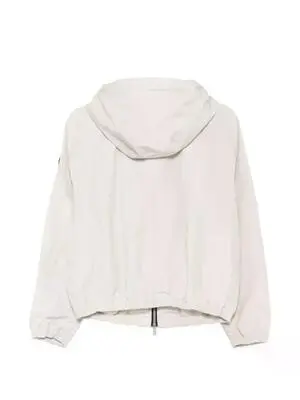 Moose Knuckles Beige Hooded Drawstring Jacket