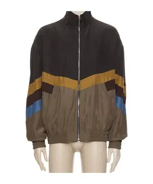 Valentino Garavani Zip-up Long-sleeved Coat - Gray