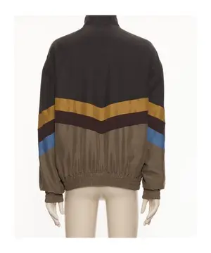 Valentino Garavani Zip-up Long-sleeved Coat - Gray