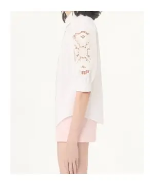 Valentino Garavani Embroidered Poplin Shirt