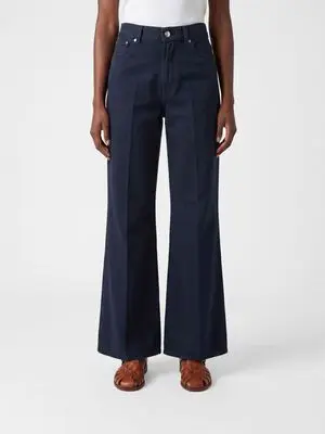 DONDUP Logo Patch Wide-leg Jeans - Black