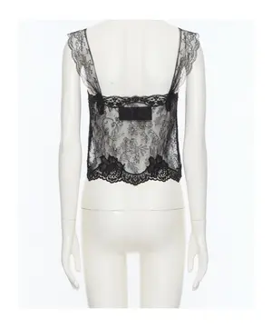 Valentino Garavani Sleeveless Lace Top