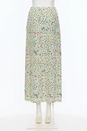 Valentino Garavani Patterned Midi Skirt