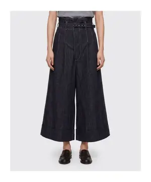 Junya Watanabe High-waisted Wide-leg Jeans