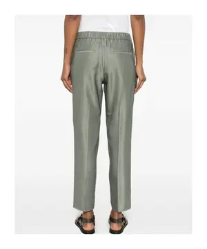 Peserico Elasticated Waistband Tapered Trousers