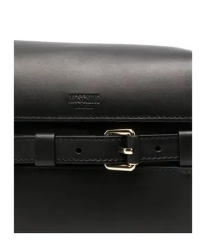 Moschino Buckle-strap Crossbody Bag