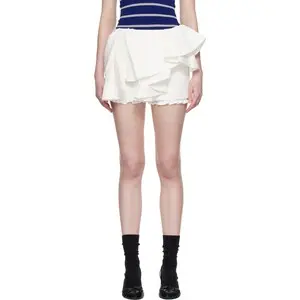 SHUSHU/TONG Ruffled Mini Skirt