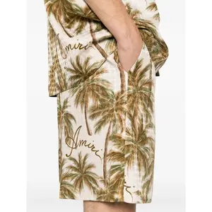 Amiri Printed Palm Tree Shorts