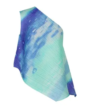 PLEATS PLEASE BY ISSEY MIYAKE Pleated One-shoulder Top