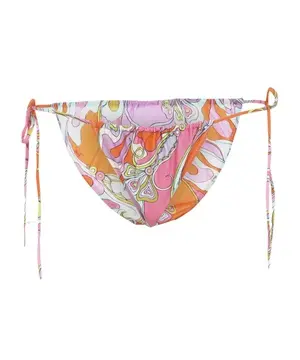 Emilio Pucci Emilio Pucci Orchidee Tie-Side Bikini Briefs Multicolor