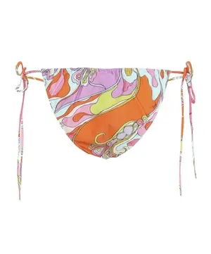 Emilio Pucci Orchidee Tie-side Bikini Briefs - Multicolor