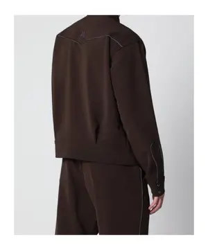 Needles Piping Cowboy Jacket In Stretch Polyester