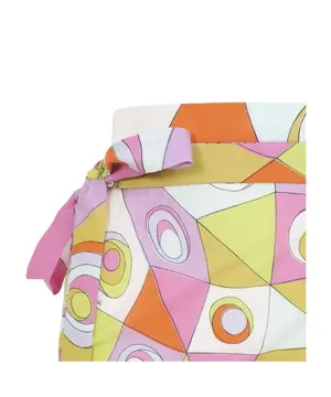 Emilio Pucci Sheer Printed Pareo Beachwear