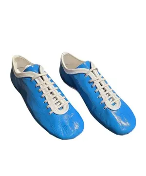Dries Van Noten Round Toe Lace Up Sneakers