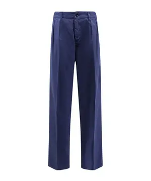 Aspesi Pleated Straight-leg Trousers