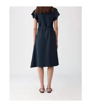 Soeur Off-the-shoulder A-line Dress With Tie Detail