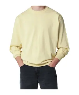 Auralee Classic Cotton Crewneck Sweater