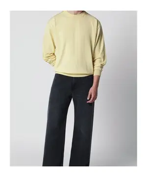Auralee Classic Cotton Crewneck Sweater