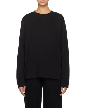 THE ROW Roundneck Long Sleeve T-shirt