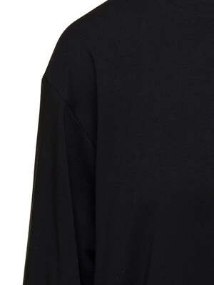 THE ROW Roundneck Long Sleeve T-shirt - Black