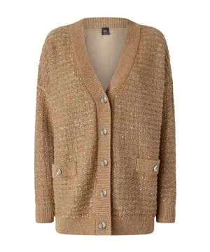 Pinko Metallic Knitwear For Women