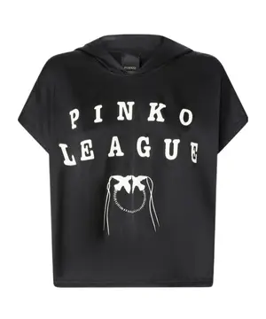 Pinko Oversized Logo Print T-shirt