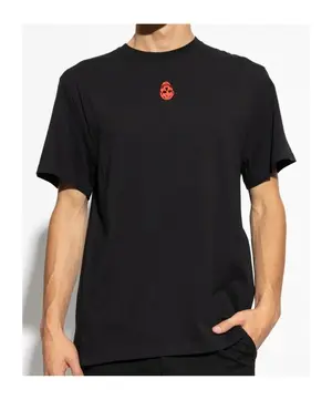 Alexander McQueen Skull Embellished Crewneck T-shirt