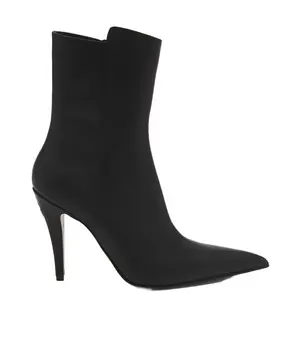 Alexander McQueen Pointed Toe Zip Up Ankle Boots