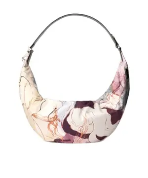 LEMAIRE Quiver Clip Zip-fastening Shoulder Bag - White