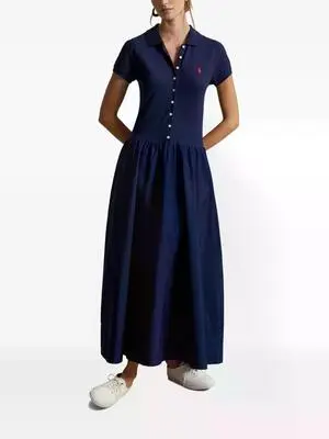 Polo Ralph Lauren Cotton Button-up Dress - Blue